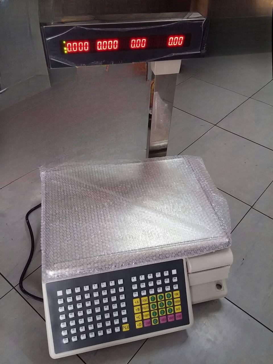 Weighing Scale Label Printing For Supermarket 30kg